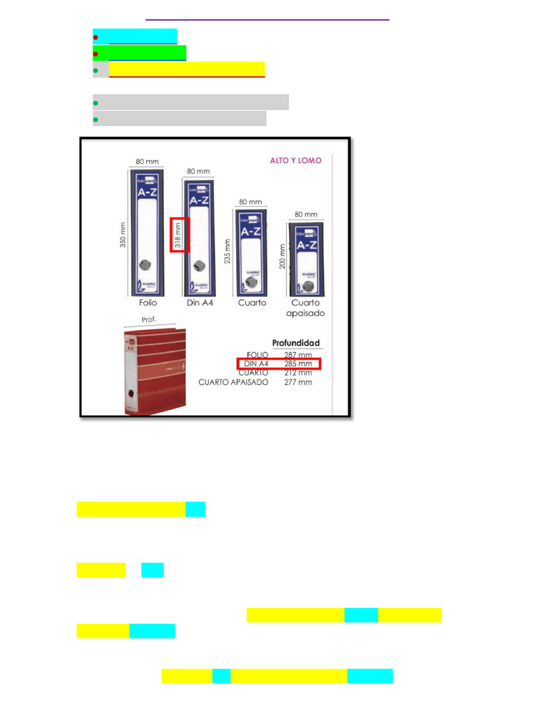 Medidas Del Librero | PDF