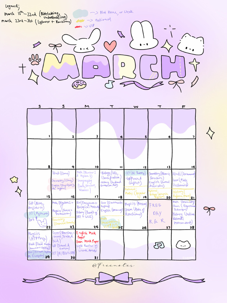 March Plan PDF | PDF