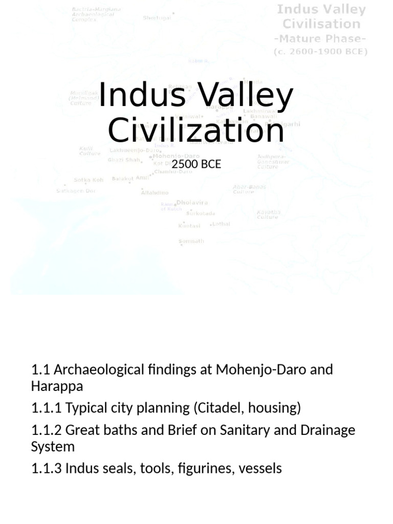 Indus Valley Civilization | PDF