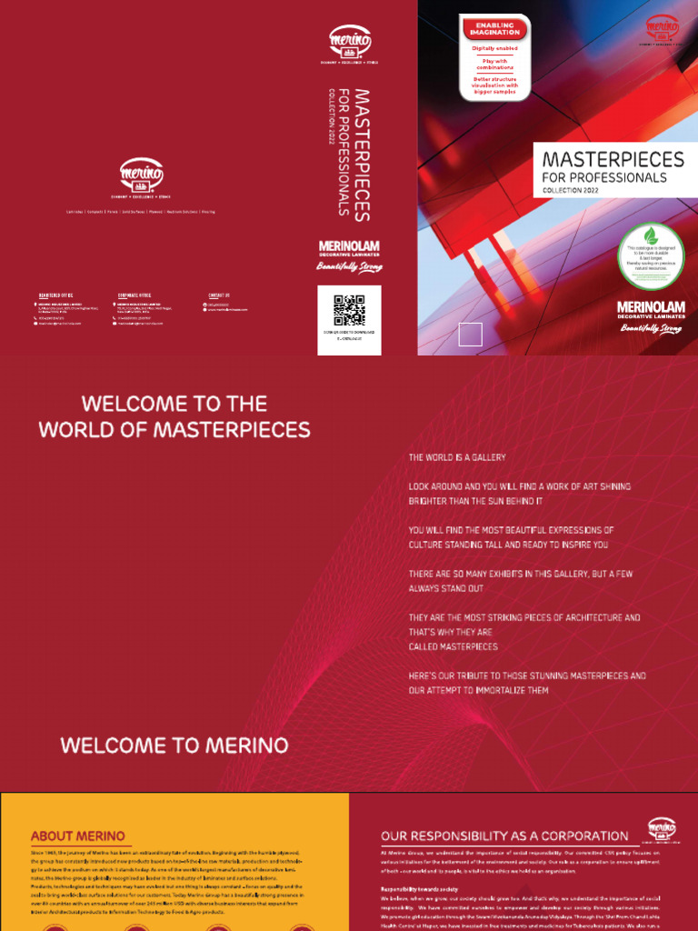 Merinolam Masterpieces For Professionals | PDF