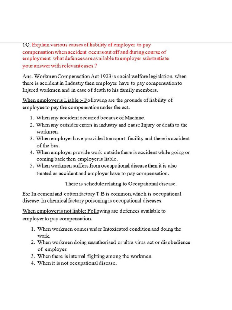 Labour Law | PDF