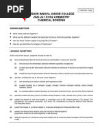 Metallic Bonding in GCSE Chemistry | PDF | Chemical Bond | Metals