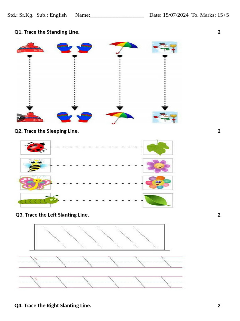 Untitled Document LKG ENGLISH | PDF