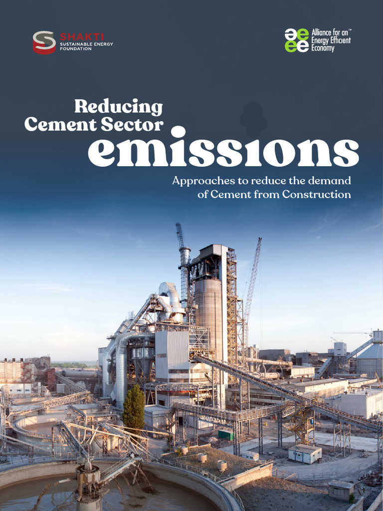 Reducing Cement Demand in Construction | PDF | Cement | Climate Change ...