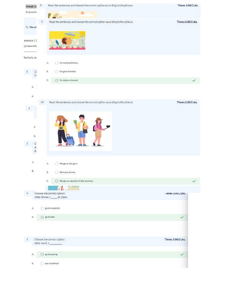 1.3week 02 - Pre-Task Quiz - Vocabulary Week 02 | PDF