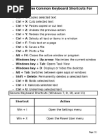 Adobe Acrobat Keyboard Shortcuts Guide | PDF | Window (Computing ...