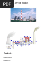 Schematic Layout Power Plant | PDF | Turbine | Boiler
