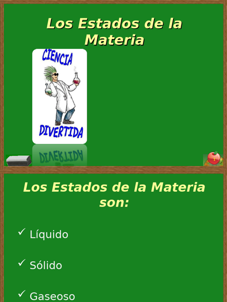 Estados de la Materia: Líquido, Sólido, Gas | PDF