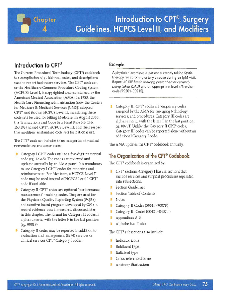 2017 CPC Certification Study Guide2 | PDF