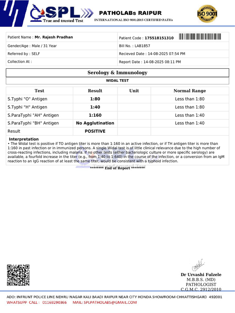 Report Rajesh Pradhan 599345544985 | PDF