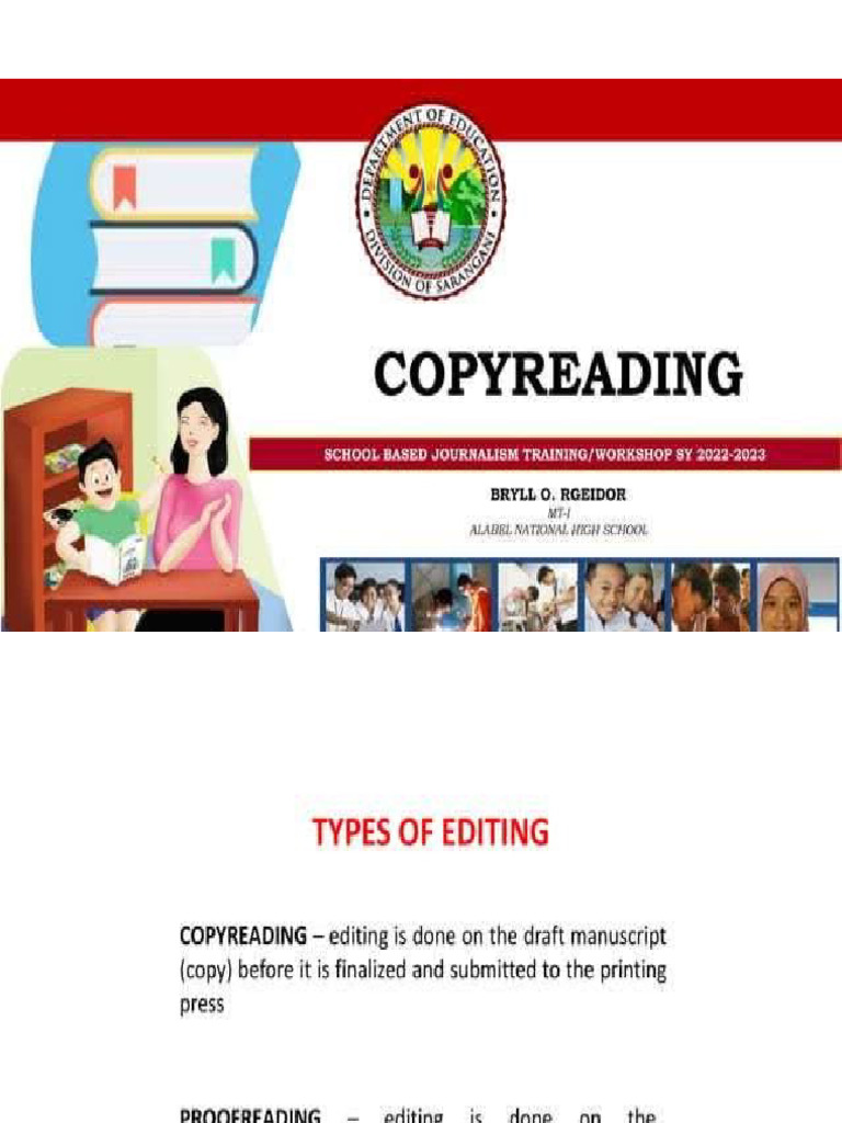 Copyreading | PDF