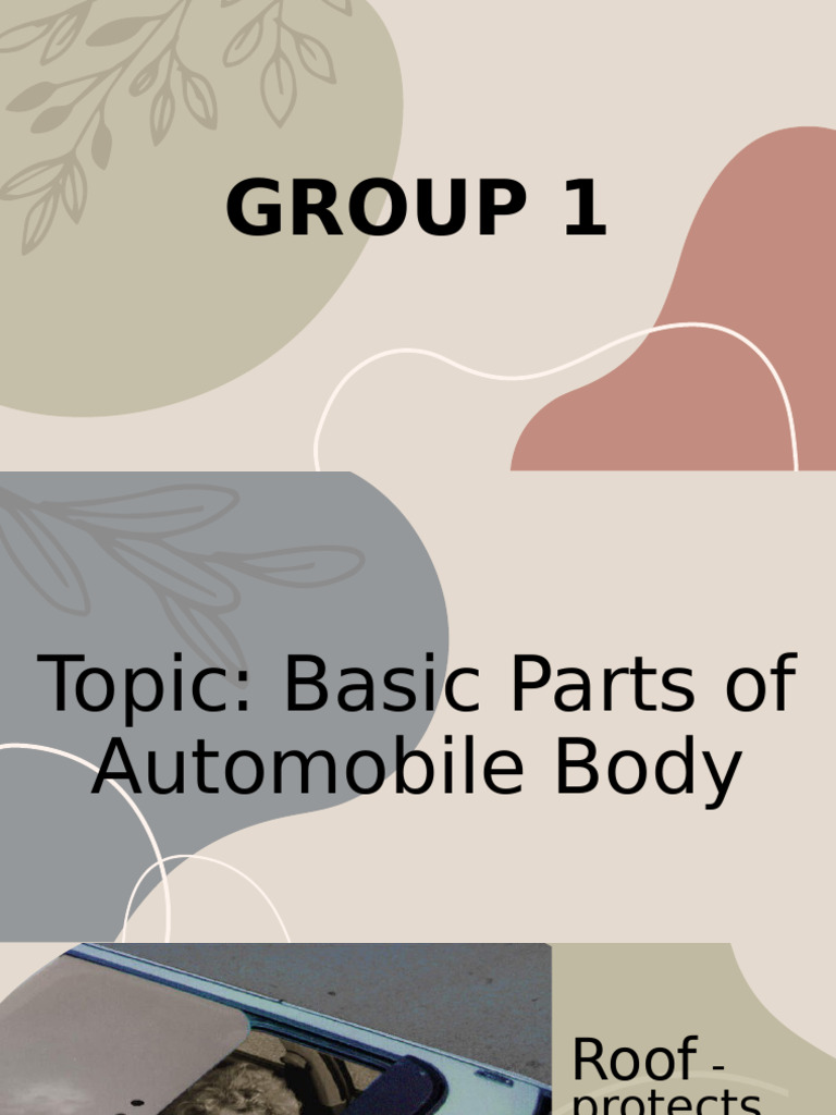 Powerpoint Reporting Group 1 | PDF | Vehicles | Car