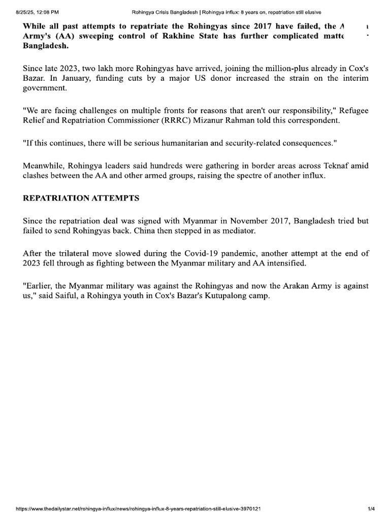 8 Years On, Repatriation Still Elusive | PDF