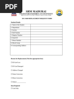 PUP OSS Form - Application For New or Replacement of ID PDF | PDF ...