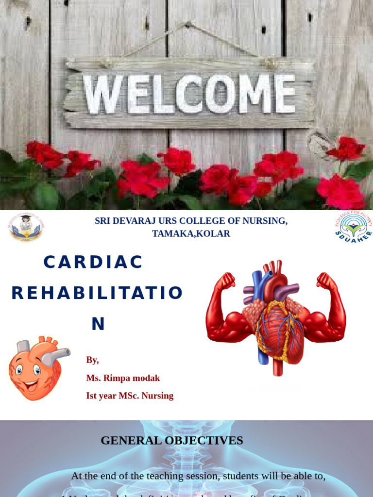 Cardiac Rehabilitation Overview Guide | PDF | Cardiovascular Diseases ...