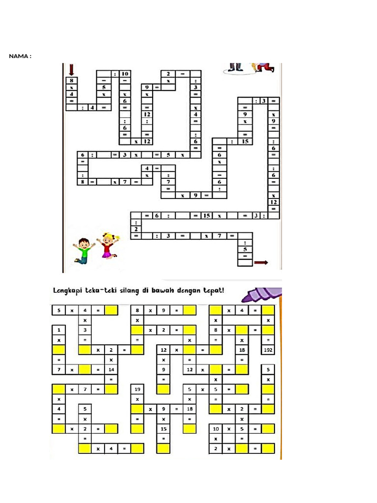 Tugas MTK Perkalian | PDF