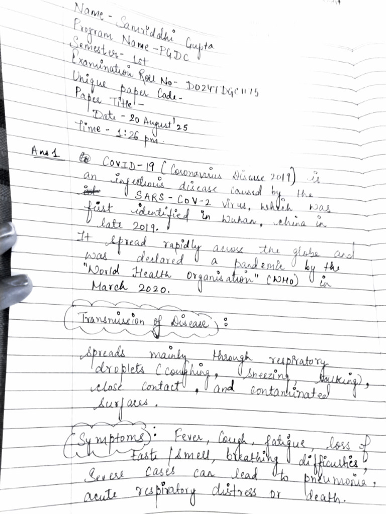 Online Mick Test Overview | PDF