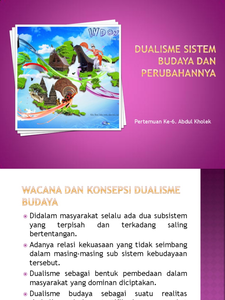 Dualisme Sistem Budaya Dan Ya 6 | PDF | Sejarah