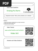 Corbett Maths Pie Chart Resources | PDF