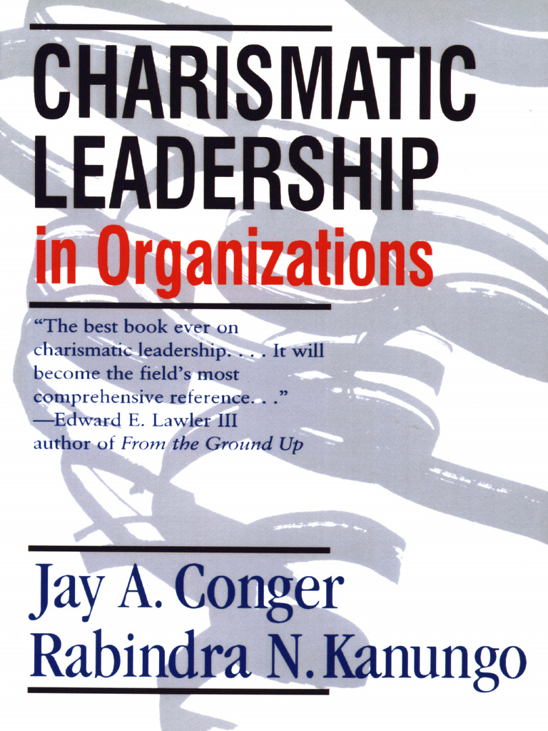 Charismatic Leadership in Organizations | PDF | Transformational Leadership | Leadership