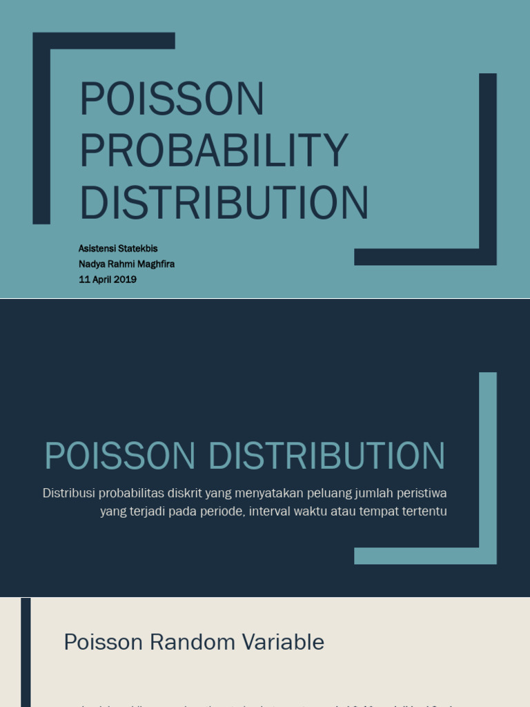 Poisson Probability Distribution | PDF