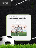 Cristiano Ronaldo: A Football Icon Essay | PDF