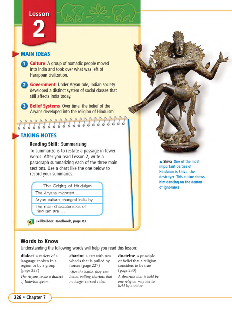 Day 2 - Ancient India Hinduism | PDF | Bhagavad Gita | Krishna