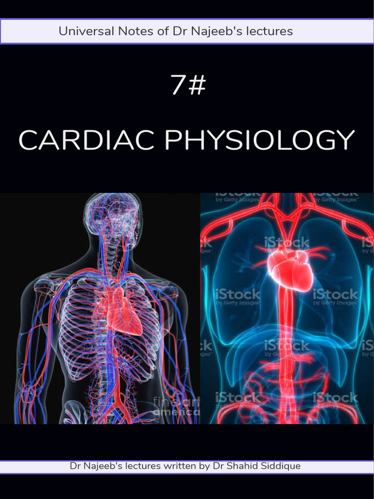 Cardiac Physiology Notes by Dr Najeeb | PDF