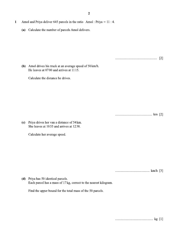Paper 4 Quiz 1 | PDF