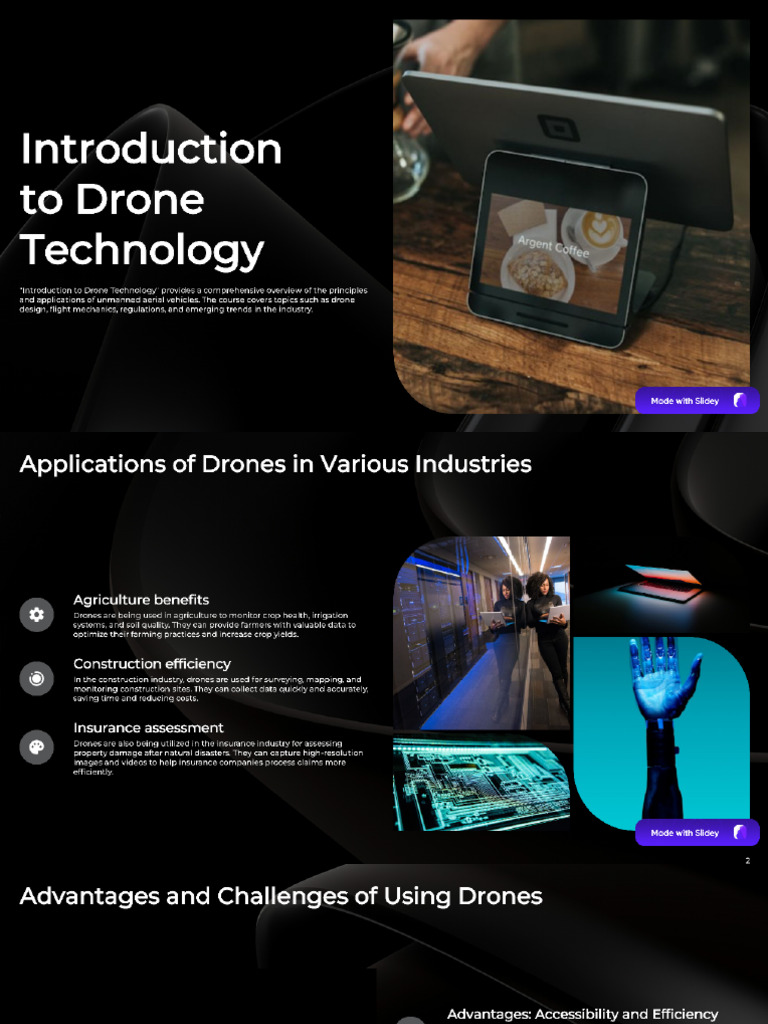 Drone Technology | PDF