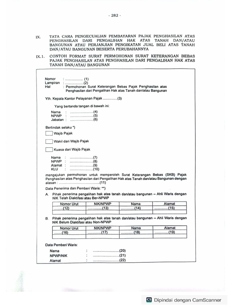 Form Skb Hibah Baru Pdf