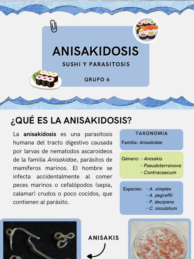 ANISAKIASIS | PDF | Alergia | Especialidades Medicas