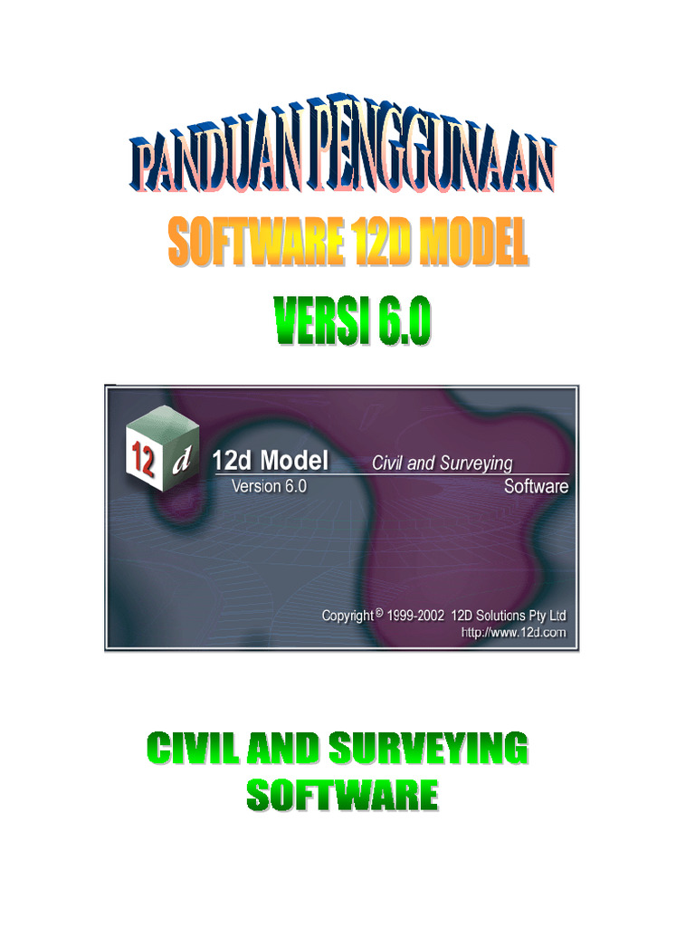 Panduan Lengkap Software 12D Model | PDF