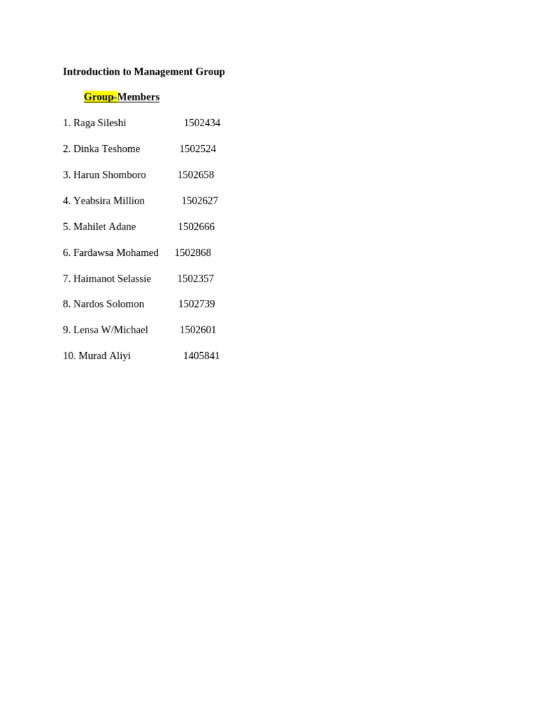 Introduction To Management | PDF