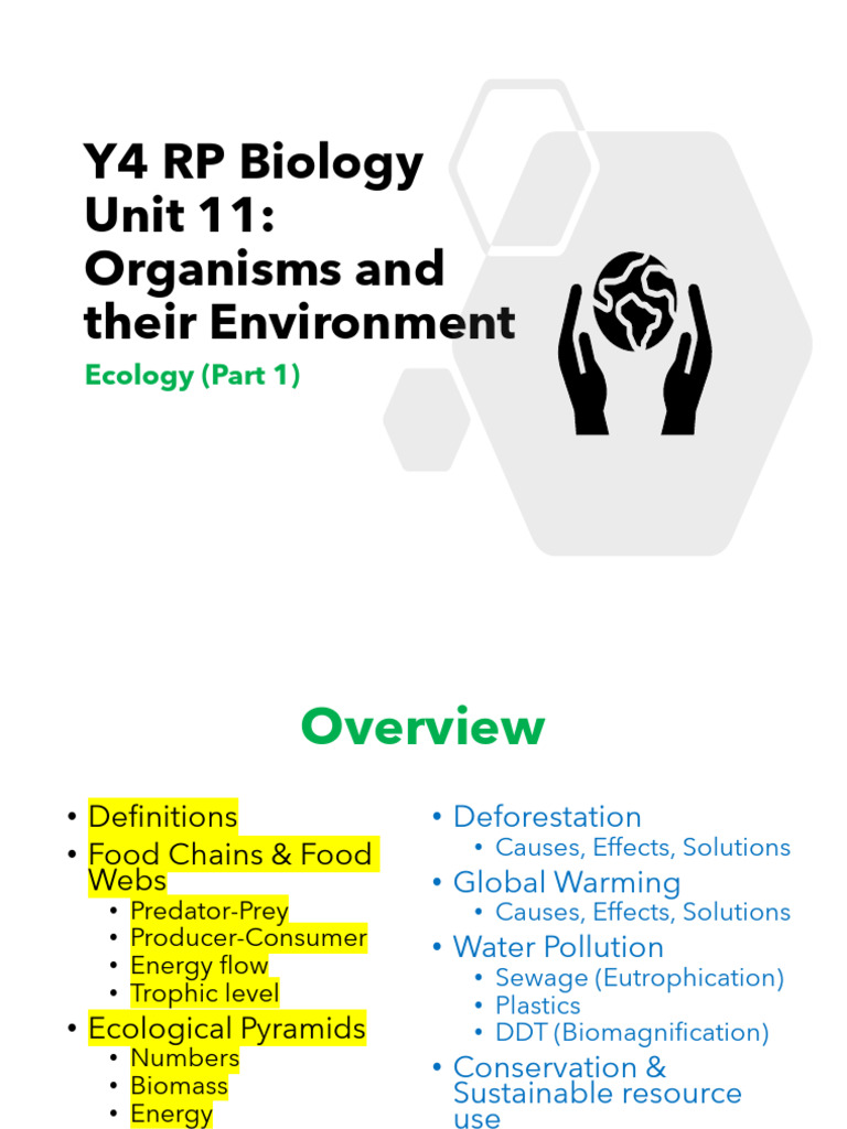 Ecology: Organisms and Their Environment | PDF | Food Web | Carbon Dioxide
