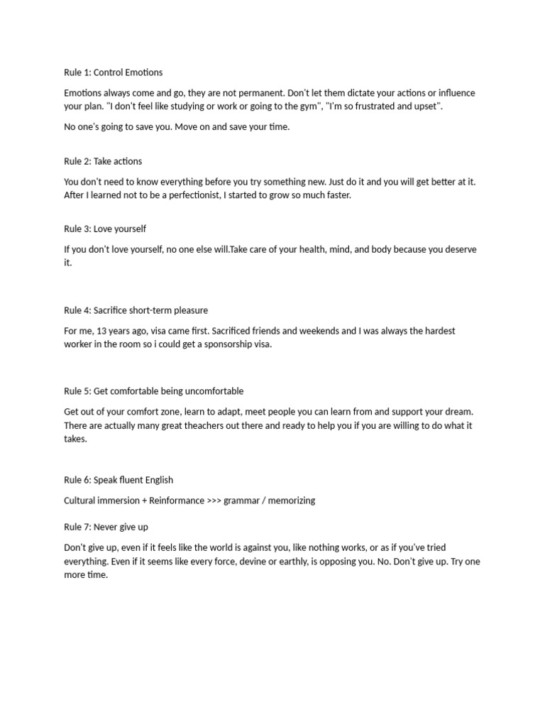 Rule of Life | PDF