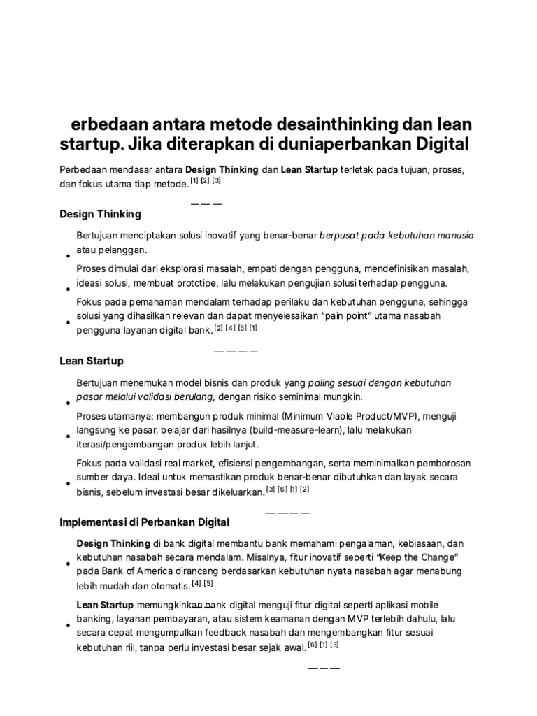 Design Thinking untuk Wirausaha Adaptif | PDF