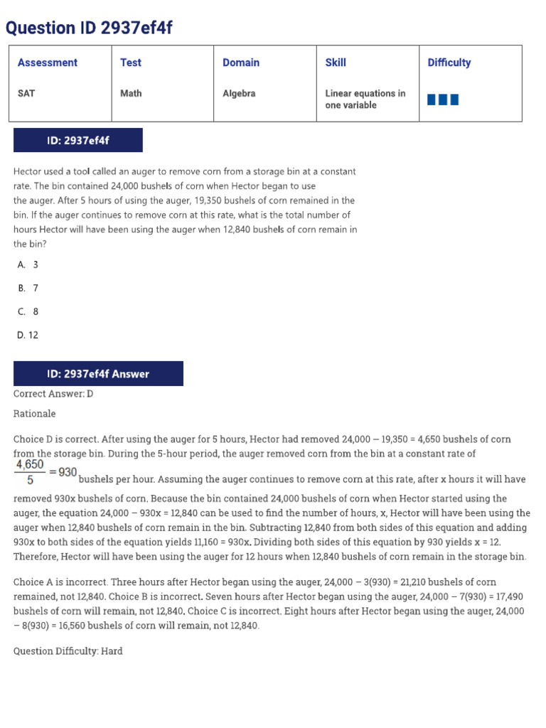 SM. Lesson 1. More Exercises and Solutions | PDF