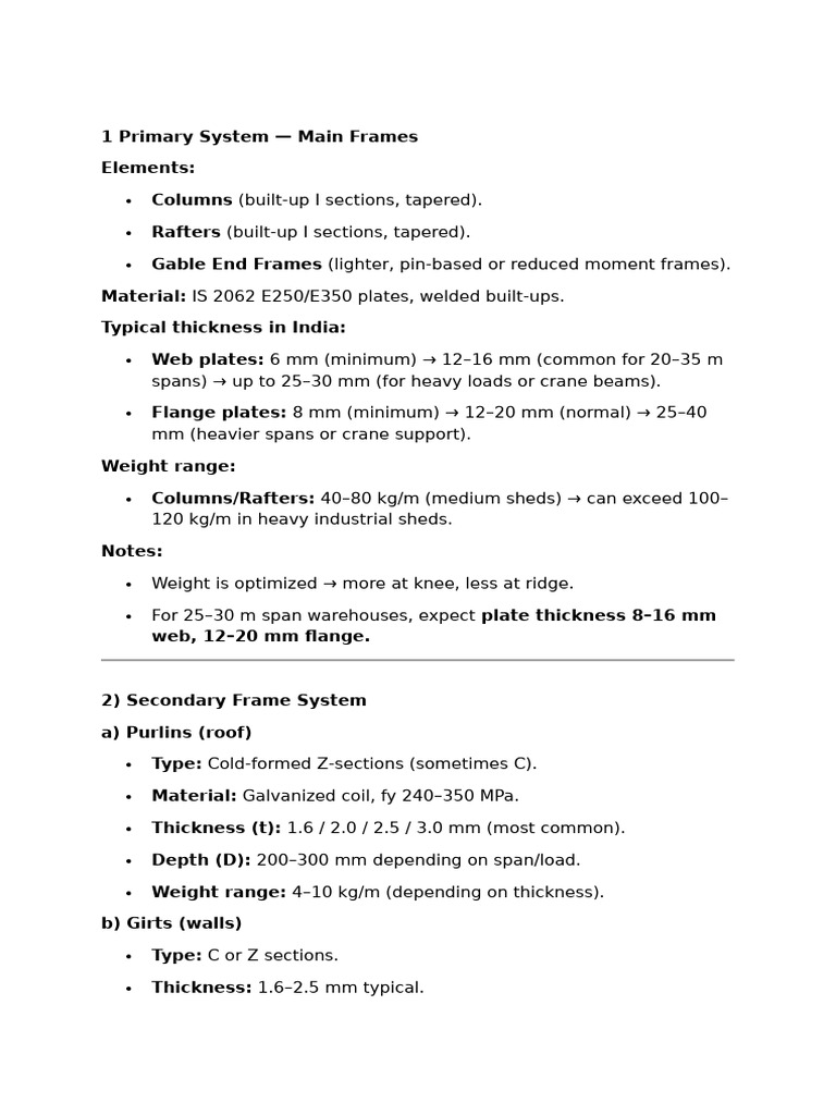 Primary and Secondary Frame Systems Guide | PDF | Framing (Construction ...