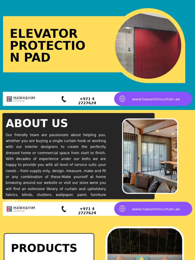 Premier Elevator Protection Pads Dubai | PDF