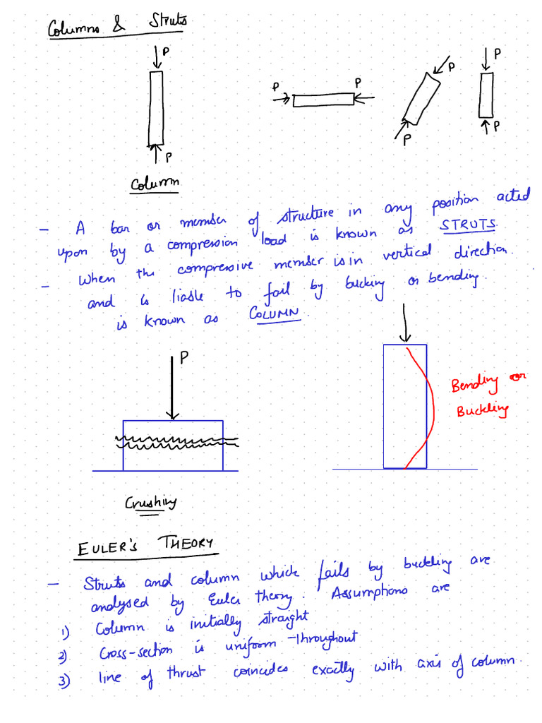 Columns and Struts | PDF