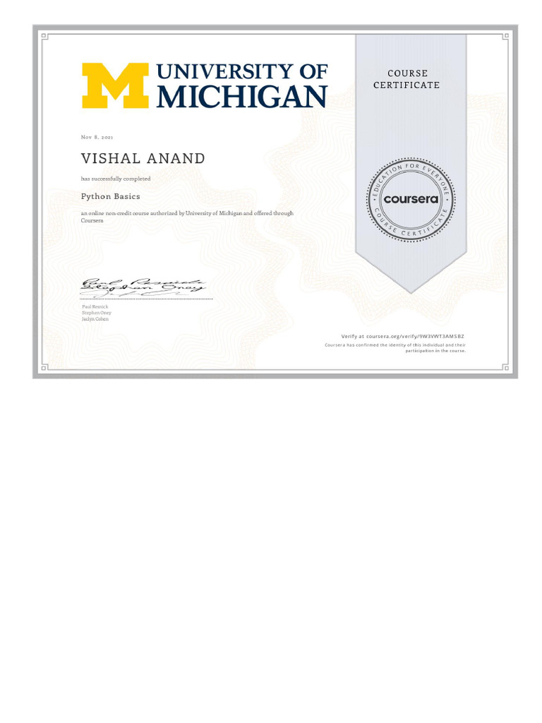 Skill Certificates | PDF