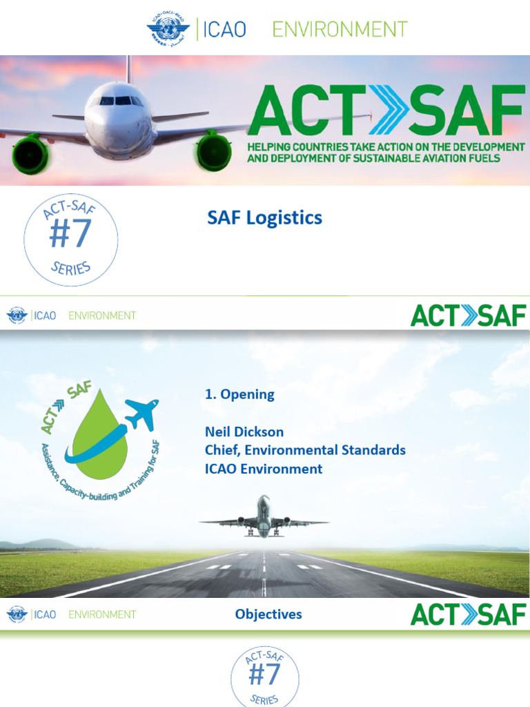 ACT SAF Series 7 SAF Logistics | PDF | Transport | Jet Fuel