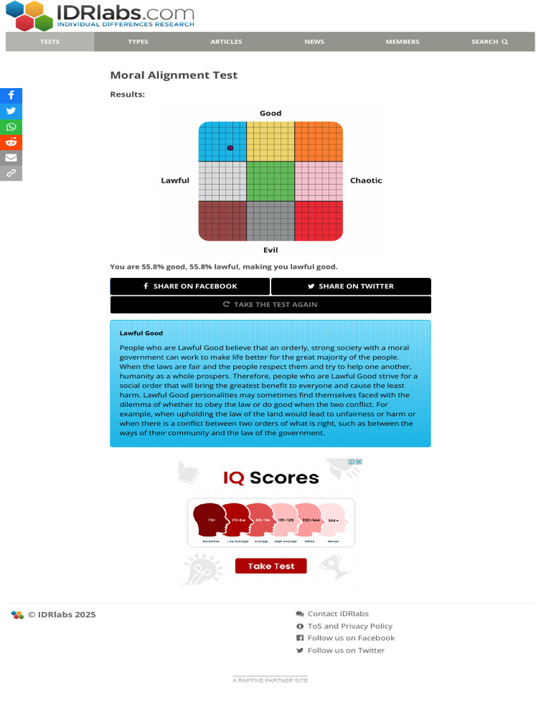 Moral Alignment Test 2 | PDF