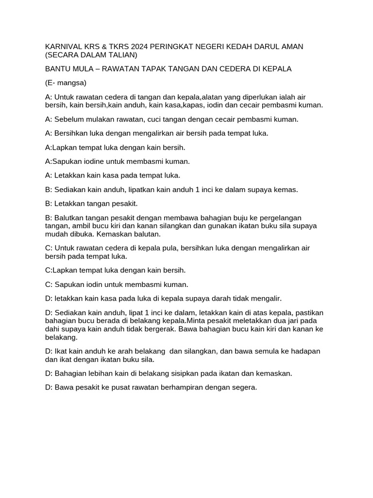 Bantu Mula | PDF