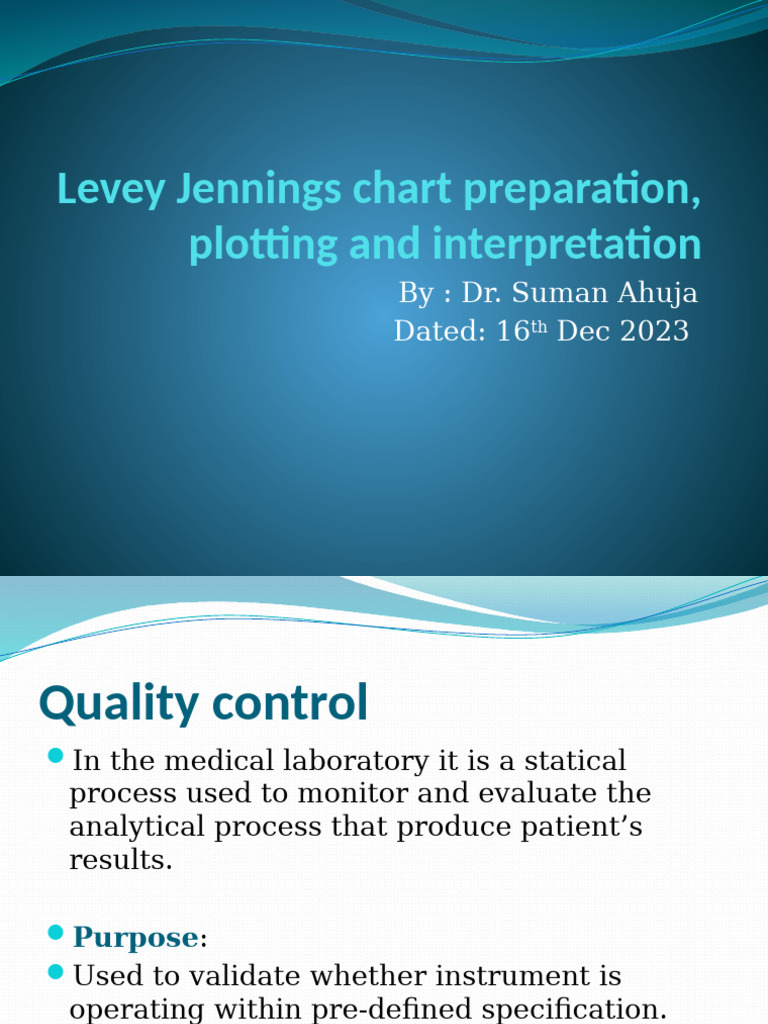 LJ Chart Introduction, Interpretation and Plotting | PDF | Standard Deviation