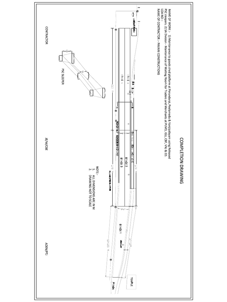 Completion Drawing | PDF