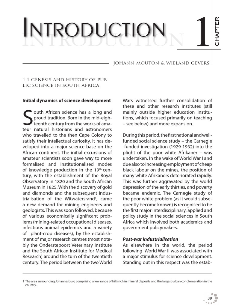 Chapter 1 3 | PDF | South Africa | Apartheid