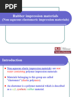 Elastomeric Impression Materials Guide | PDF | Elastomer | Materials