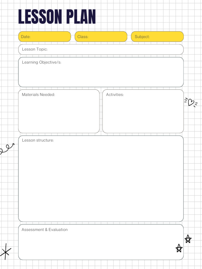 TPL Lesson Plan | PDF